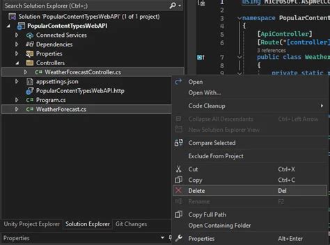 开发 Net 8 Web Api 以使用 Iactionresult 返回热门内容类型（textplain、application