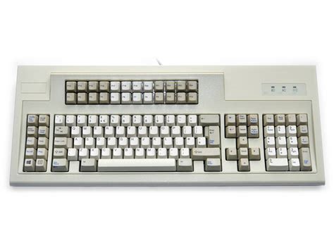 Uk Original Ibm Style 122 Key Keyboard Beige Usb Uni3b5a The