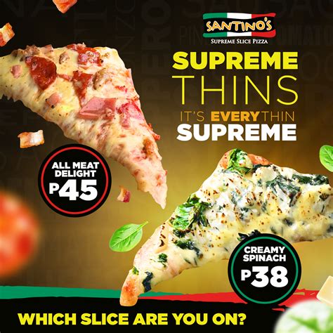 Santinos 🍕🔥its Finally Here Thin Crispy And Bursting Supreme With