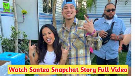 Latest Trending News Of The World Watch Santea Snapchat Story Full Video Viral Circulating On