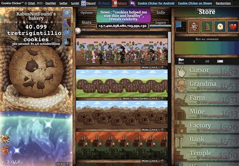 What Is The Swirly Thing Under My Big Cookie It Has Been Here For Days R Cookieclicker