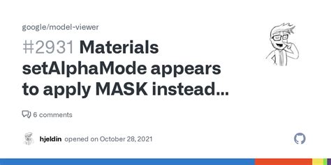 Materials Setalphamode Appears To Apply Mask Instead Of Blend · Issue