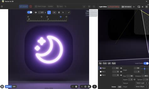 3d Darklight Theme Switch Animation Figma
