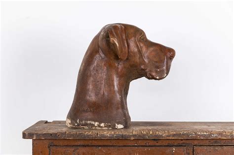 Lucas Stone Great Dane Bust — Antiques Workshop Exceptional Vintage