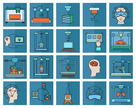 Premium Vector 3d Modeling And Scanning Technology