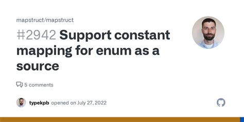 Support Constant Mapping For Enum As A Source · Issue 2942 · Mapstructmapstruct · Github