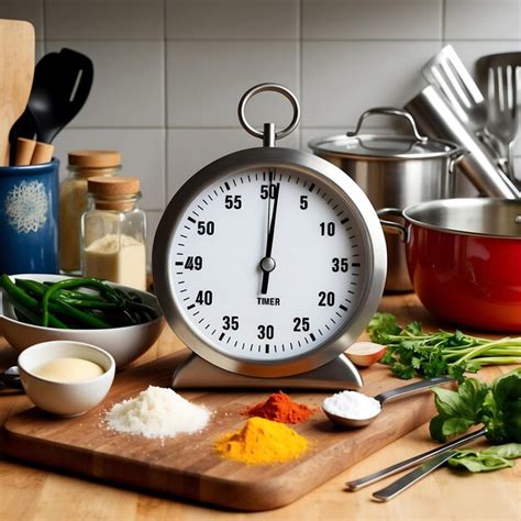 Digital 30 Minute Timer With Clear Display Premium Ai Generated Image