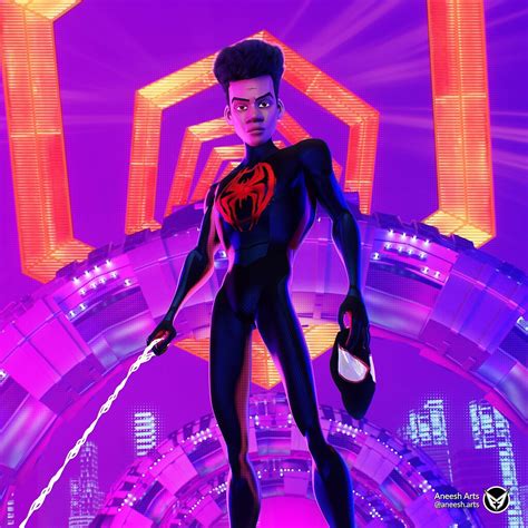 Miles Morales Spiderman Across The Verse Finished Projects Blender Artists Community