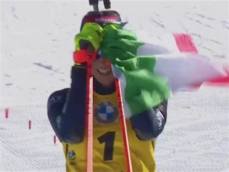 Weltcup Canmore Lisa Vittozzi Feiert Gesamtweltcupsieg Große