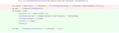 Sqlextensionattribute Chain Bug · Issue 2418 · Linq2dblinq2db · Github