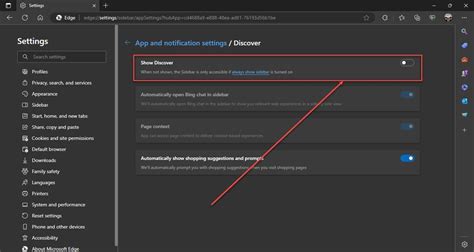 How To Get Rid Of Discover Button In Edge