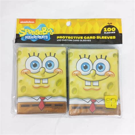 Spongebob Squarepants Nickelodeon Protective Card Sleeves Usaopoly
