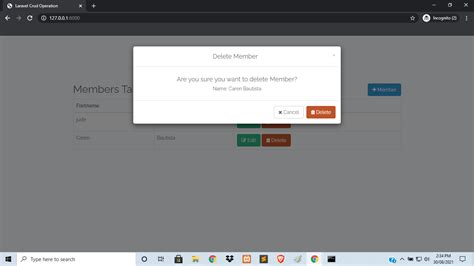 Crud Operation In Laravel With Source Code
