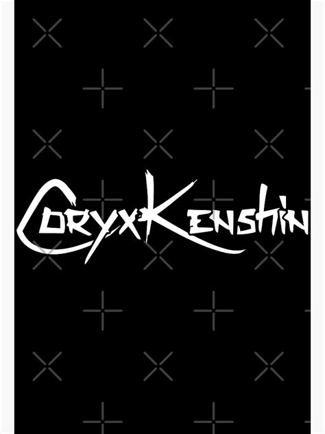 Coryxkenshin Merch Cory Kenshin Logo Art Print By Rainko Redbubble