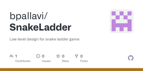 Github Bpallavisnakeladder Low Level Design For Snake Ladder Game