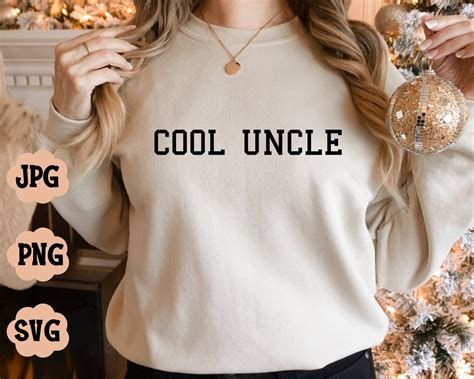 Cool Uncle Svg Cool Uncle Png Uncle Svg Uncle To Be Svg Uncle Shirt