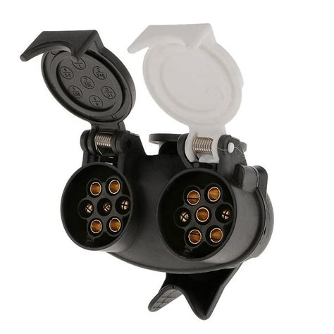 13 Pin To 7 Pin Euro Trailer Towing Caravan Dual S Vicedeal