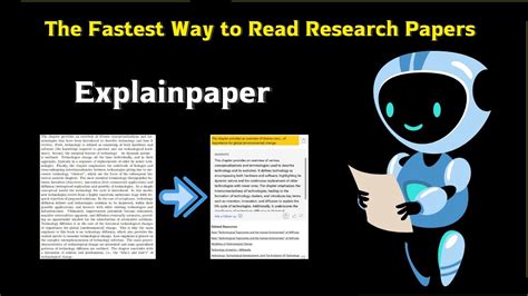 Read Research Papers Instantly With Explainpaper Explainpaper Demo Youtube