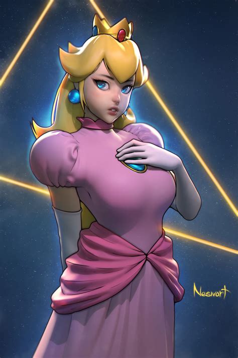 Artstation Princess Peach Artstation Princess Peach