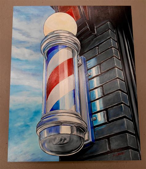 Barber Pole Art