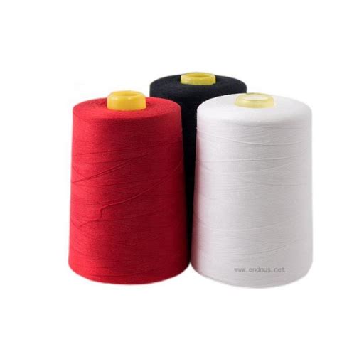 202 402 Industrial Polyester Cotton Sewing Thread Mercerized Yarn