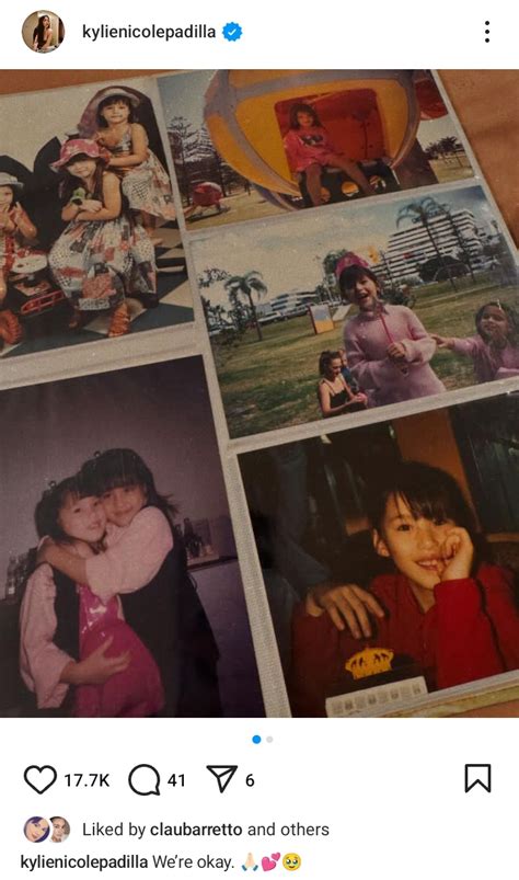 Fashion Pulis Insta Scoop Kylie Padilla Posts Old Photos With Siblings
