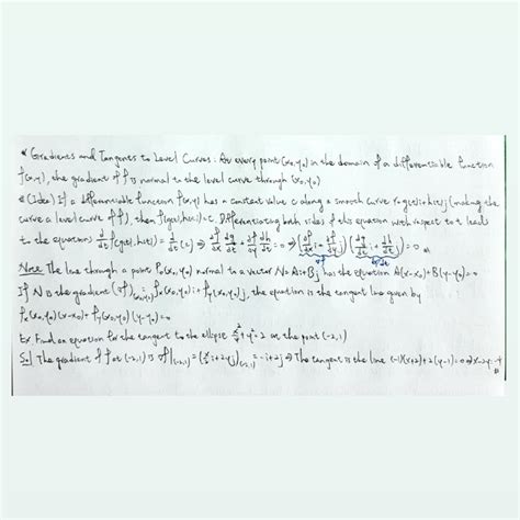 269 Gradients And Tangents To Level Curves My Wiki Fandom