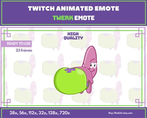 Elmo Twerking Dancing  Animated Twitch Discord Vtuber Emote Etsy Uk