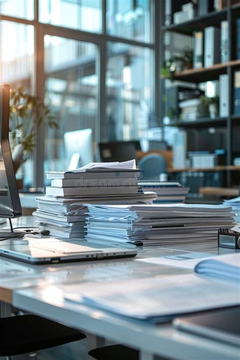 Cutting Edge Document Management Technology Revolutionizing Office Efficiency Stock