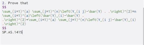 Solved 2 Prove That Sum I 1 A Chegg Com