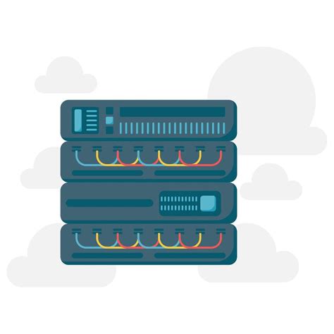 Cloud Computing Data Center Central Server 55873328 Vector Art At Vecteezy
