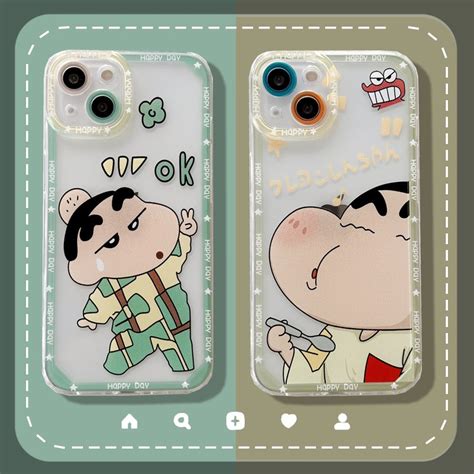 卡通蠟筆小新 適用oppo A5 A7x A35 A53 A54 A93手機殼oppo A74 A94透明殼 防摔保護套 蝦皮購物