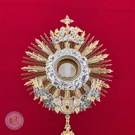 Monstrance Blessed Sacrament Eucharistic Adoration Holy Monstrance