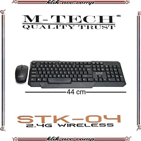 Jual KEYBOARD WIRELESS COMBO M Tech Stk 04 ORIGINAL Shopee Indonesia