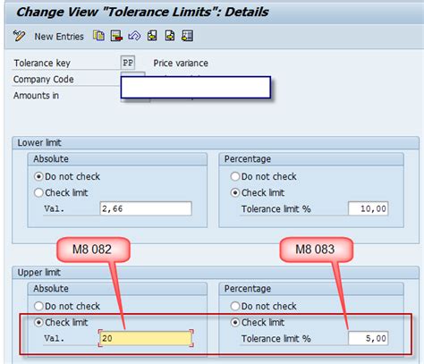Solved Invoice Verification Tolerance Price Varience Sap Community