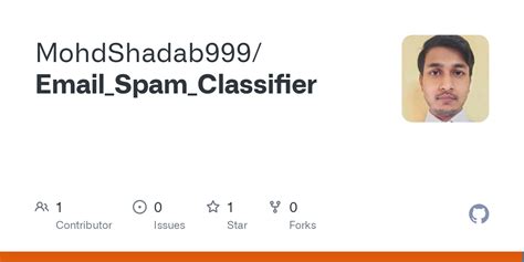 Github Mohdshadab999emailspamclassifier