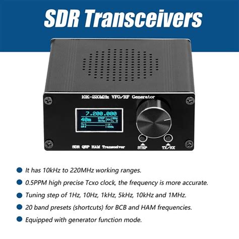20K 220Mhz Superheterodyne Ontvanger Sdr Ham Qrp T Grandado