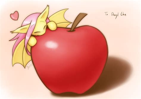 Bat On An Apple Flutterbat Know Your Meme