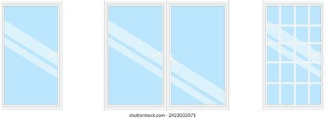 Set Window Icons Stock Vector Royalty Free 2423032071 Shutterstock