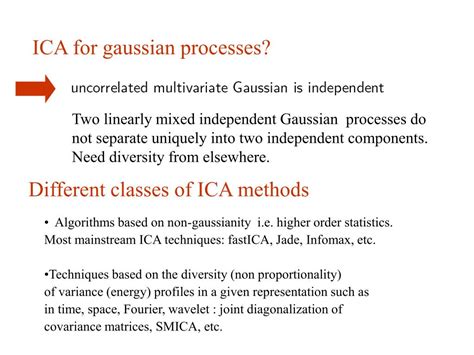 Ppt Multidimensional Data Analysis The Blind Source Separation Problem Powerpoint