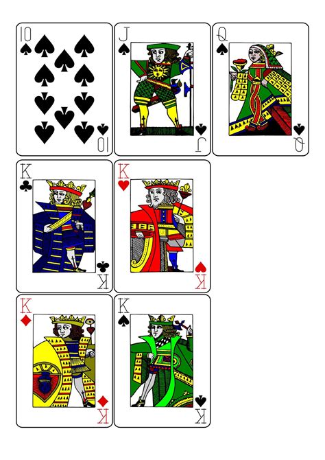 Игральные карты распечатать | Аналогий нет