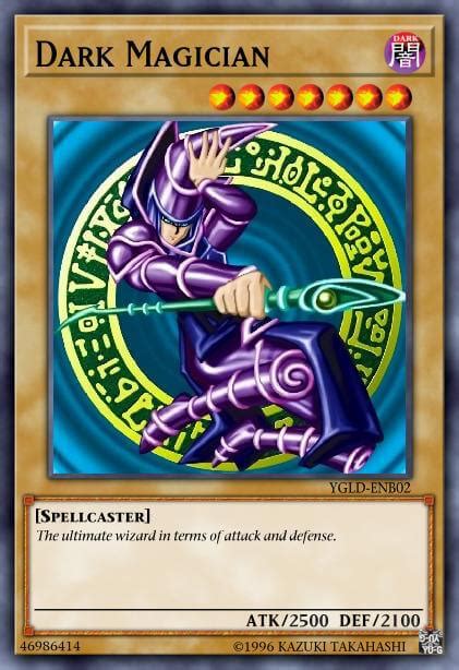 Dark Magician Yu Gi Oh Tcg Ygo Cards