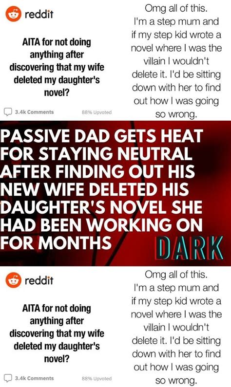 Passive Dad Gets Heat For Staying Neutral After Finding Out His New Wife Deleted His Daughter S