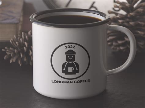 카페의 로고와 머그컵 로고 디자인 포트폴리오 크몽