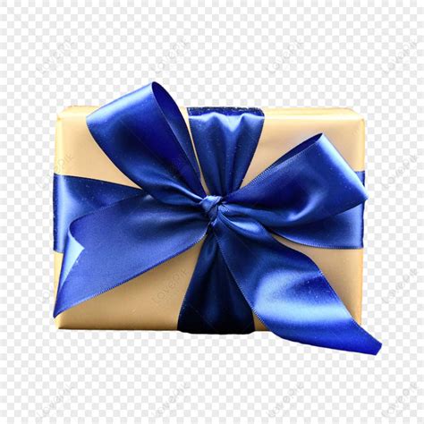 크 래 프 트 종이 포장 상자의 푸른 활입니다 휴일 일러스트 푸른 일러스트 크리스마스 상자 일러스트 Png 일러스트 무료 다운로드 Lovepik