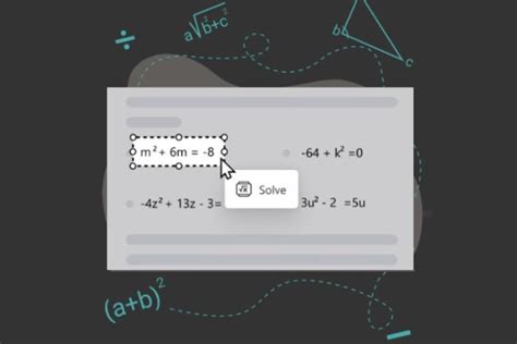 how to use math solver on microsoft edge beebom