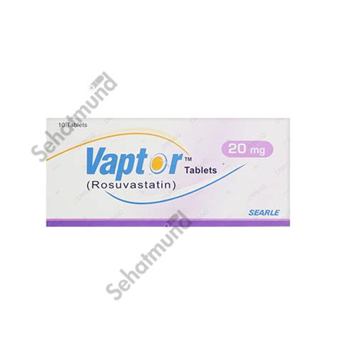 Vaptor Tablets 20mg Sehatmund Online Medicine