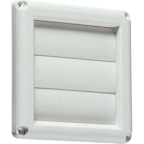 100mm4 Inch Extractor Fan Gravity Shutter White