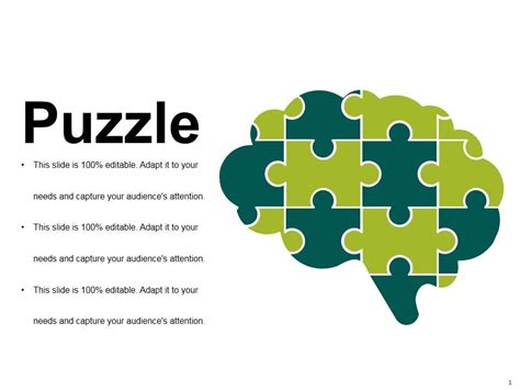 Puzzle Ppt Powerpoint Presentation Portfolio Template
