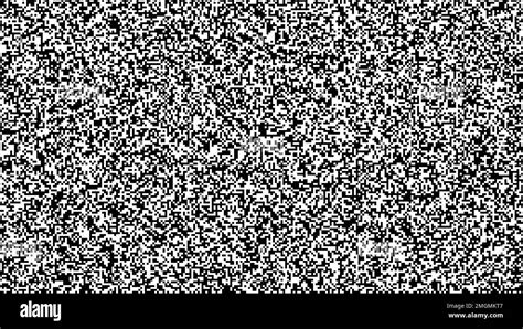 seamless pixelated tv noise texture white noise signal grain